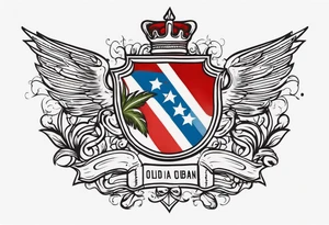 Crest Tattoo Ideas | TattoosAI