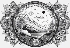 Sleep token tattoo idea | TattoosAI