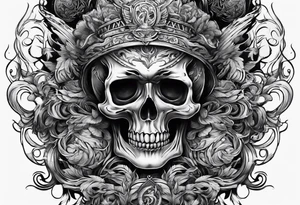 Guts with curse mark tattoo idea | TattoosAI