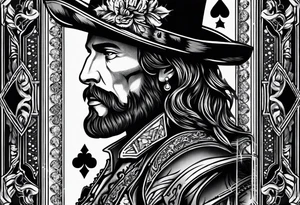 Card Tattoo Ideas | TattoosAI