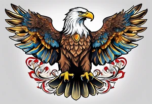 Masculine Tattoo Ideas | TattoosAI