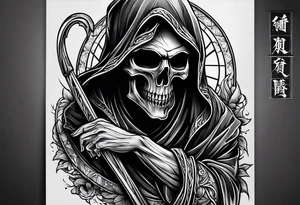 Reaper Tattoo Ideas | TattoosAI