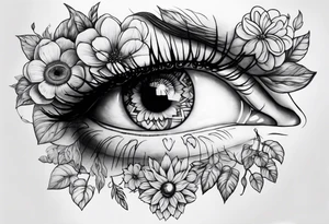 Pupils Tattoo Ideas | TattoosAI