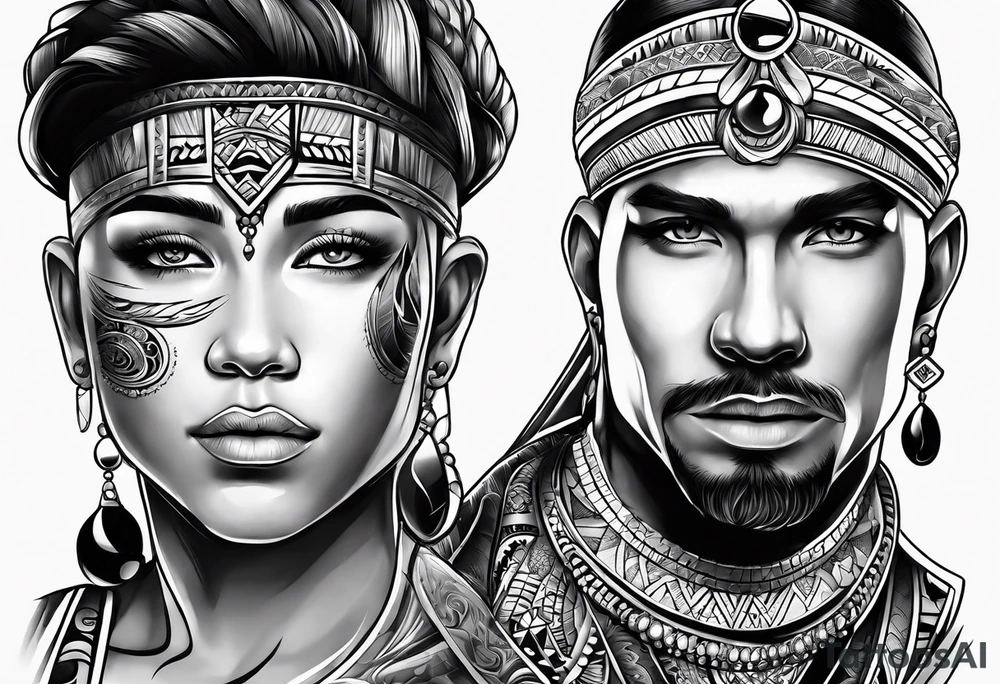 Shoulder tattoo focused on family. names kaden, mason and lori in the ...