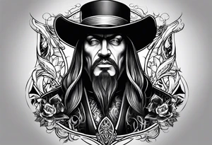 Undertaker tattoo idea | TattoosAI