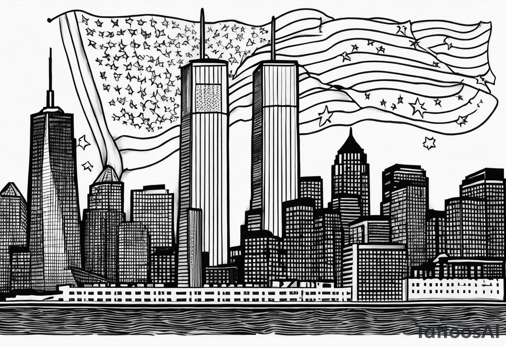 9/11 September 11, 2001 tattoo idea | TattoosAI