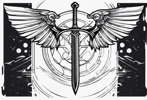 Sword Tattoo Ideas | TattoosAI
