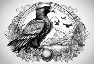 Condor tattoo tattoo idea | TattoosAI