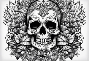 Drugs tattoo idea | TattoosAI