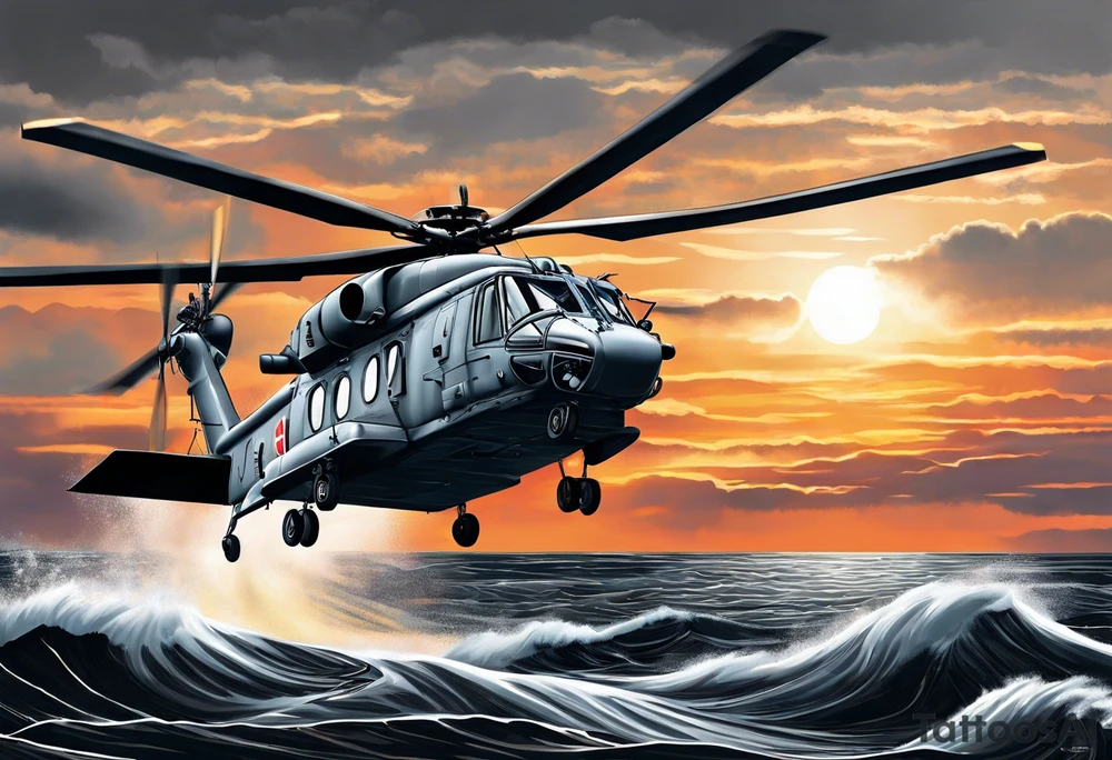 Canadian military grey helicopter cyclone CH 148, a helicopter flying ...