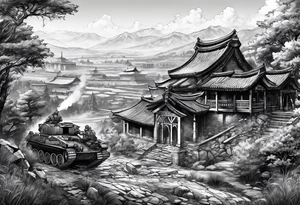 Battlefield Tattoo Ideas | TattoosAI
