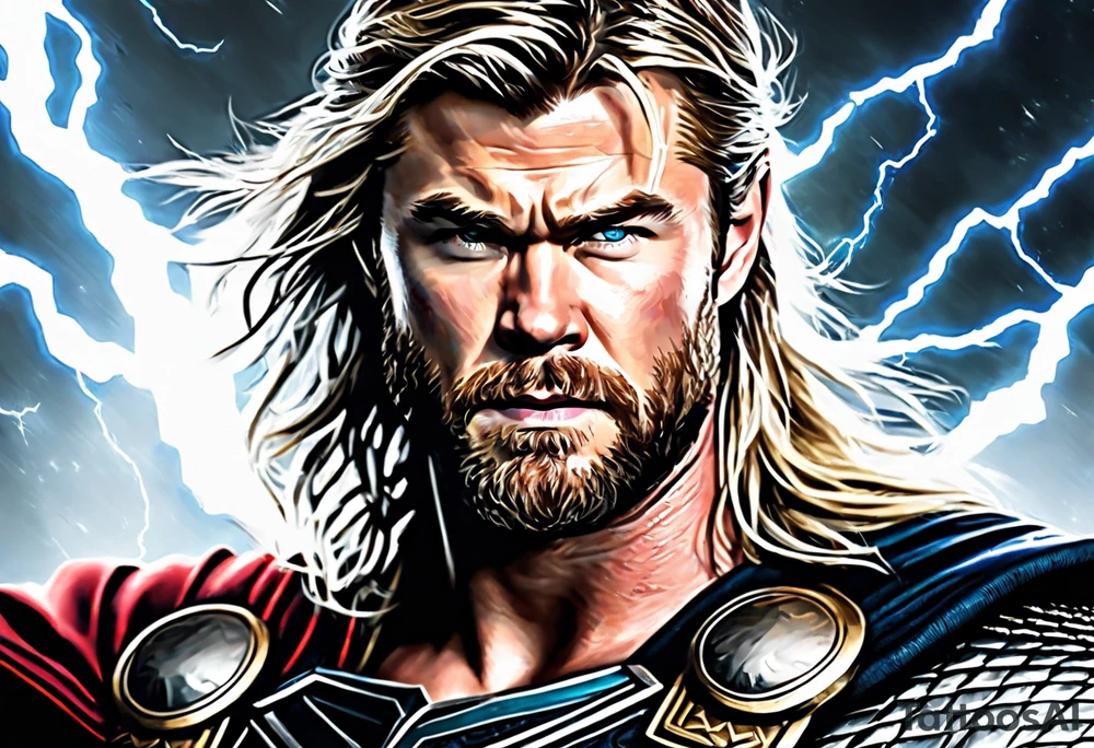 The Mighty Thor that looks like the Chris Hemsworth version with ...