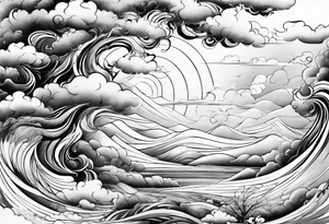 Wispy Tattoo Ideas | TattoosAI