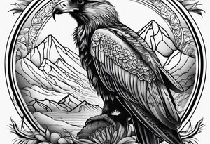 Condor tattoo tattoo idea | TattoosAI