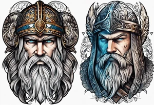 Valhalla Tattoo Ideas | TattoosAI