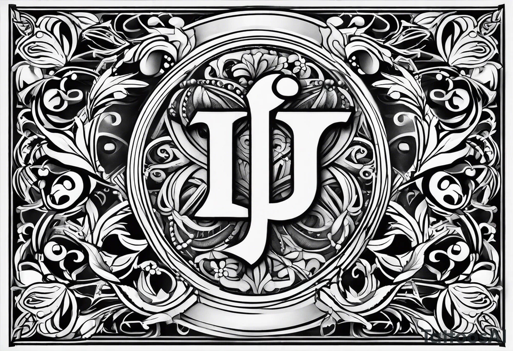 Initials JC tattoo idea | TattoosAI