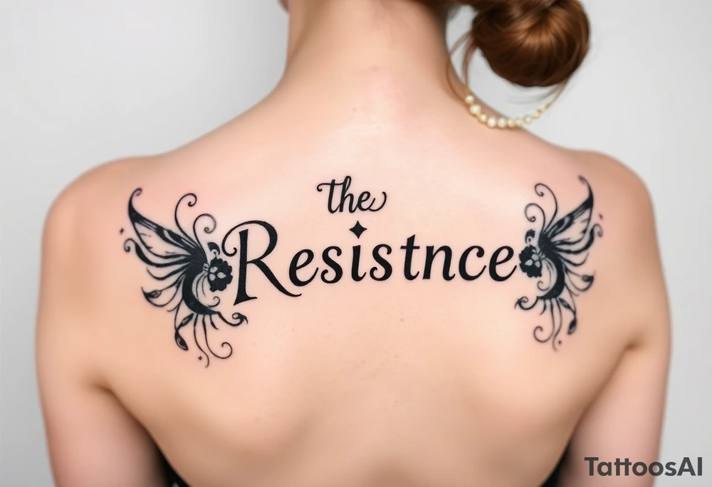 The Resistance tattoo idea | TattoosAI