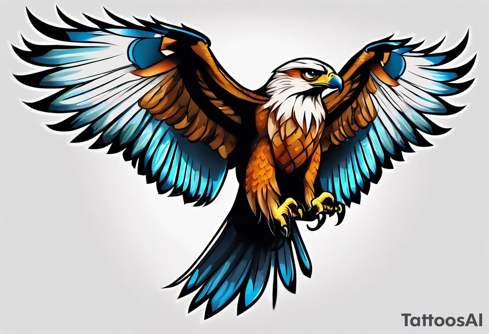 Hawk tuah that thang tattoo idea | TattoosAI