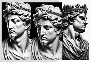 Statue of David tattoo idea | TattoosAI