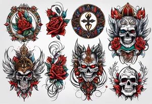 Body wound tattoo design tattoo idea | TattoosAI