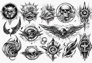 Speed tattoo idea | TattoosAI