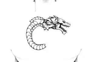 Japanese filler tattoo idea | TattoosAI