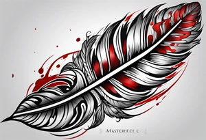 Feather Tattoo Ideas | TattoosAI