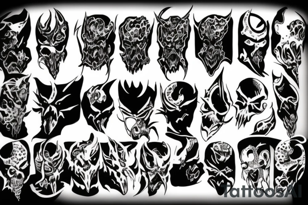 Spawn of satan comic killer squid tattoo idea | TattoosAI