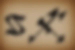 406, thin realistic arrow and arrow head with the 406 in the arrow head ...