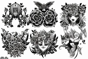 GG WP tattoo idea | TattoosAI