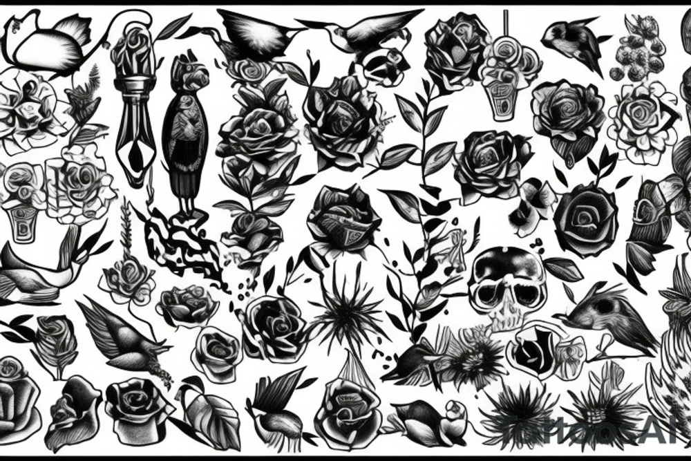 Canary in the coal mine tattoo idea | TattoosAI