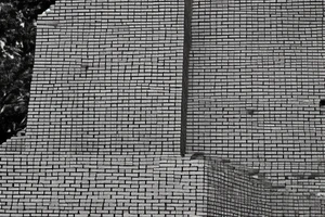 The rectangular tower is drawn with simple and straight lines, giving ...