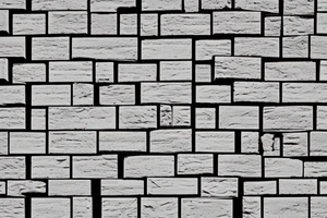 The rectangular tower is drawn with simple and straight lines, giving ...